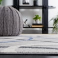 SAFAVIEH Odyssey Dymphna Modern Area Rug, Grey/Blue Gold, 8' x 10 ...