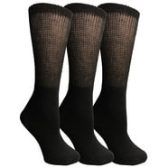 MediPeds Diabetic Supportive Compression Socks, X-Large, 2 Pack ...