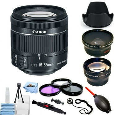 Canon EF 50mm f/1.4 USM Autofocus Lens + Accessory Bundle for Canon SLR ...