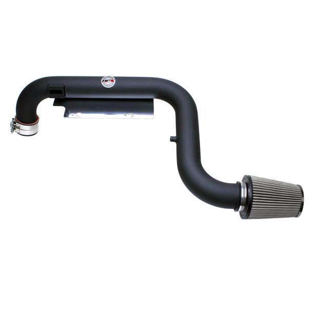 HPS Performance Black Shortram Air Intake Kit + Heat Shield Cool Ram ...