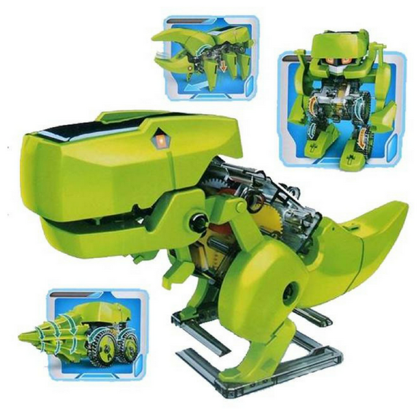 DIY 4 In 1 Educational Solar Robot Dinosaur - Walmart.com