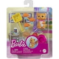 Barbie Kitty Pet & Accessories Set, Interactive Toy with 11 Pieces ...