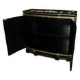 Oriental Furniture 32" Slant Front Cabinet, Ladies Design, Black ...