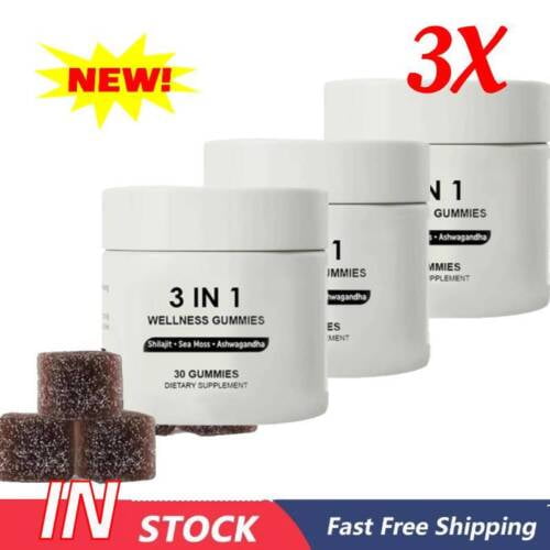 Cured 3 in 1 Gummies, Cured Shilajit Gummies for Mens HOT INST 3X ...