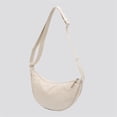 Crossbody Bag for Women - Lightweight Small Nylon Half Moon Purses ...