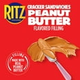 RITZ Bits Peanut Butter Sandwich Crackers, Bite-Sized Individual Snack ...
