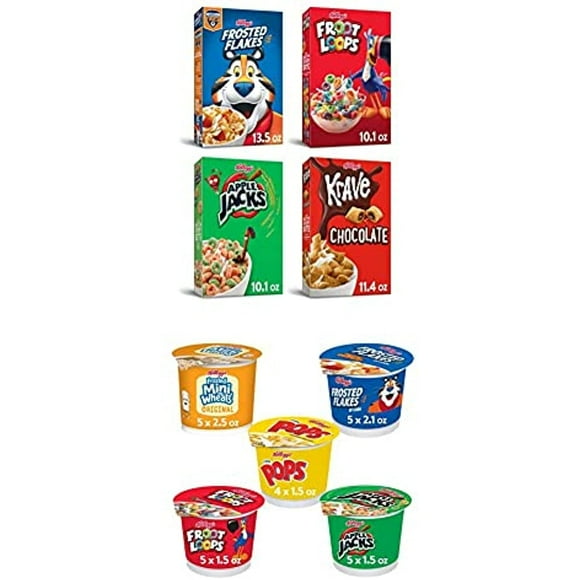 Single Serve Cereal Boxes