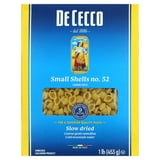 De Cecco Small Shells No.52 Pasta, 16 oz - Walmart.com
