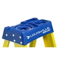 Louisville Ladder 4' Fiberglass Step Ladder, 8' Reach, 250 lbs Load ...