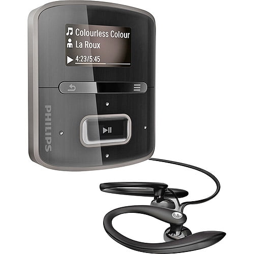Philips MP3 Player with Fullsound 4 Gb - Walmart.com