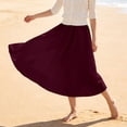 Arlun Summer Beach Vacation Midi Skirts for Women 2026 Trendy Holiday ...