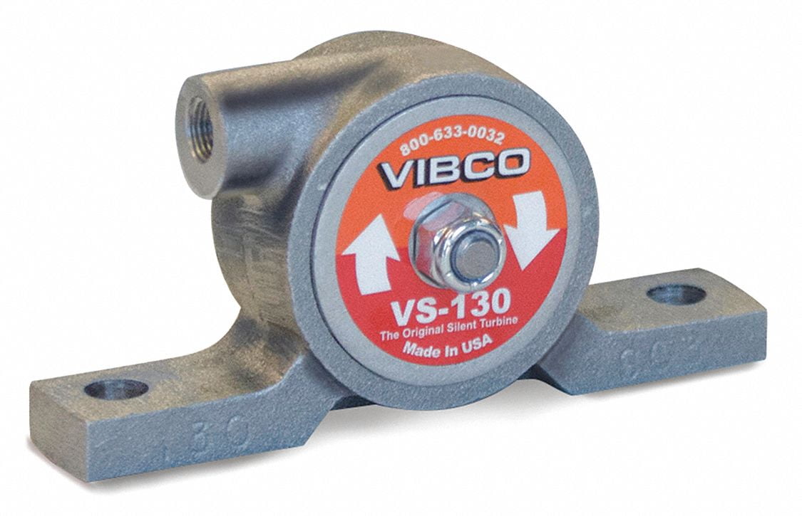 Vibco Pneumatic Vibrator,75 lb,8000 vpm,80 psi VS-130 - Walmart.com