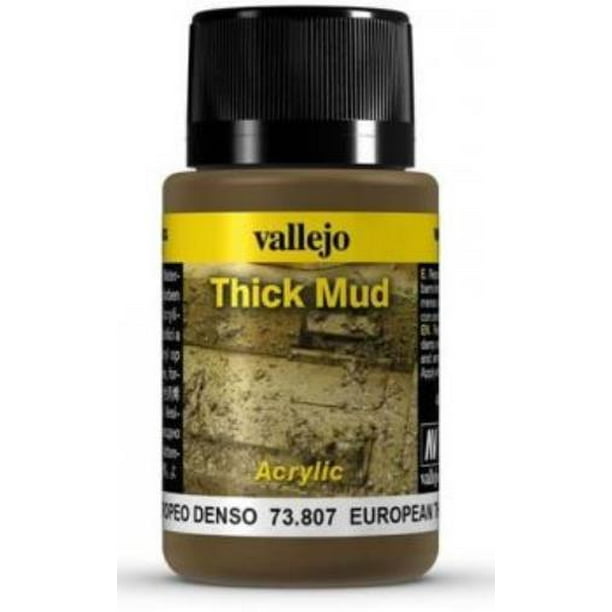 Vallejo European Thick Mud Model Paint Kit - Walmart.com