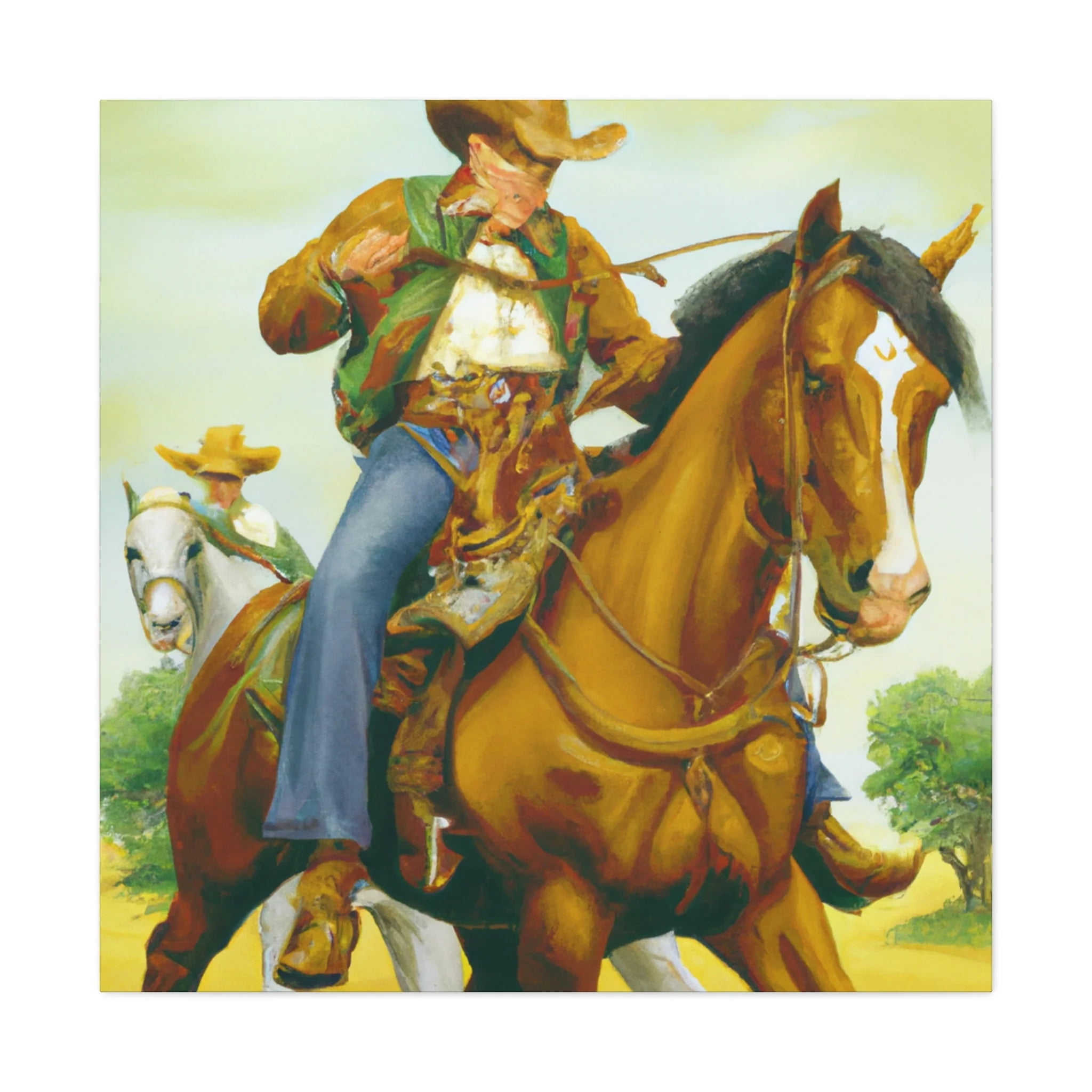 Cowboys of Neoclassicism - Canvas - Walmart.com