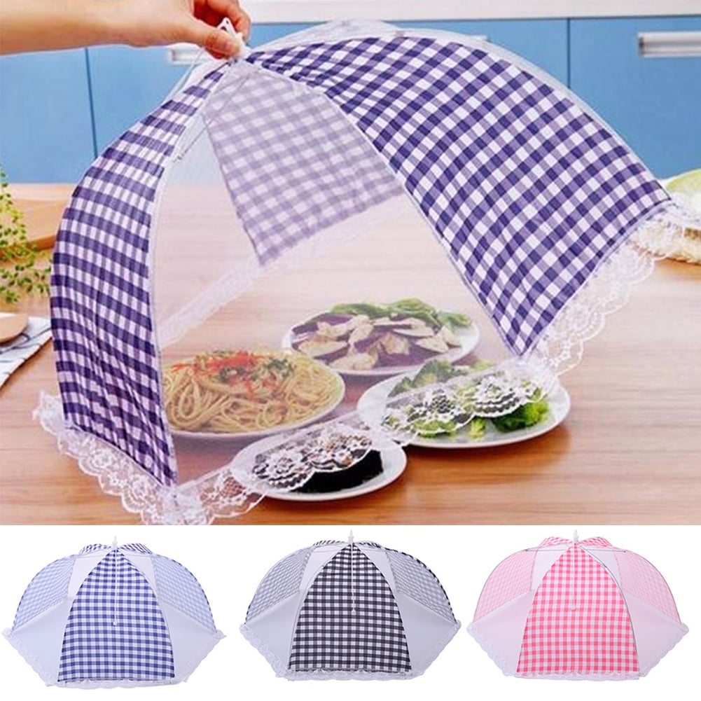 Dengjunhu Mesh Food Cover Tents, Reusable and Collapsible Pop-Up Food ...