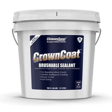 Saversystems 750408BG 2 gal Crowncoat Brushable Sealant, Buff Gray ...