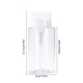 Push Down Pump Dispenser Empty Bottle with Flip Top Cap， Pump Dispenser ...