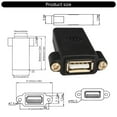 USB 2.0 Female to Female Extension Connector Adapter USB 2.0 Female to ...
