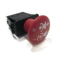 The ROP Shop PTO Switch for Delta 6201-303, 6201303, 6204-303, Red Knob ...