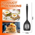 ACDANC 2026 New Silicone Spatula,Hollow Surface Oil Draining Silicone ...