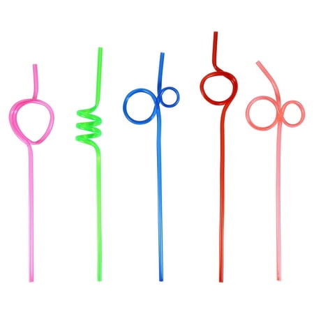 Peahefy Coloured Drinking Straws,Colorful Straw,10pcs Creative Colorful ...