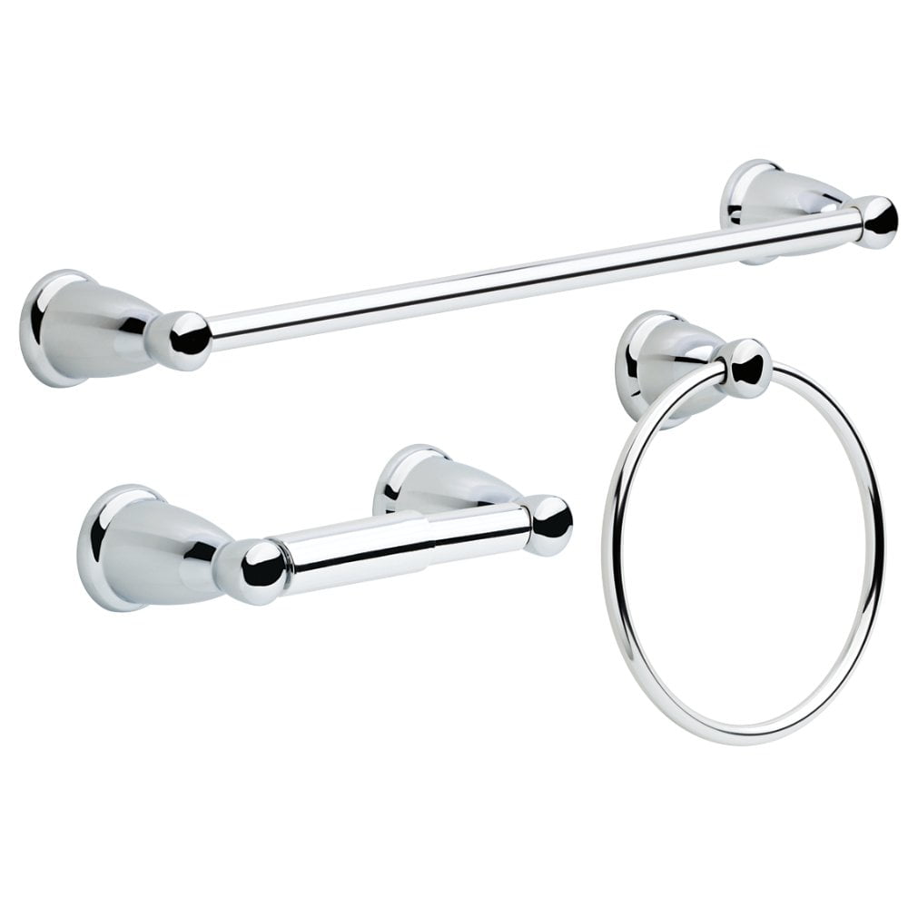 Set de baño Franklin Brass Kinla en cromo pulido (paquete de 3 ...