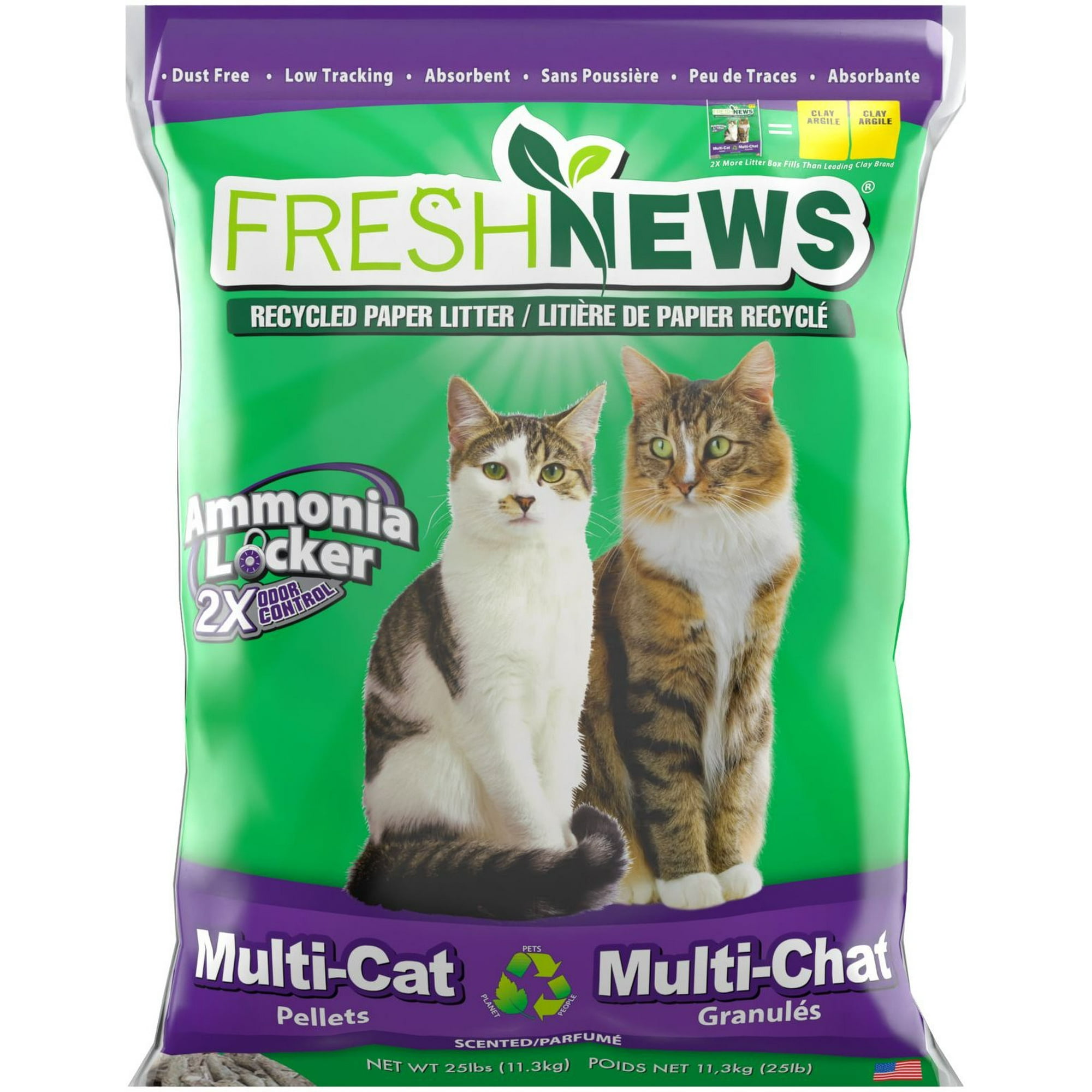 Click here for Pack Of 2 - Fresh News Scented Non-Clumping Paper... prices