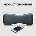 Avantree Slumber 2 – Bluetooth Pillow Speaker for Sleeping with 4 Flat ...