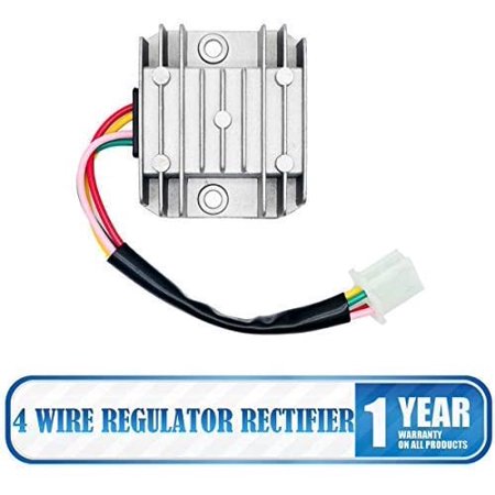 TOTMOX Universal 4-Wire Regulator Rectifier 12V AC Voltage Regulator ...