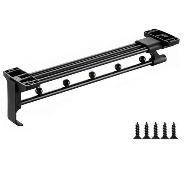 MYG Closet Rod, Adjustable Hanger Rod, Space Saving Closet Organizer ...