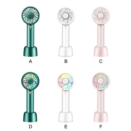 Handheld Fan Adjustable Rechargeable Portable Cooling Device Travel ...