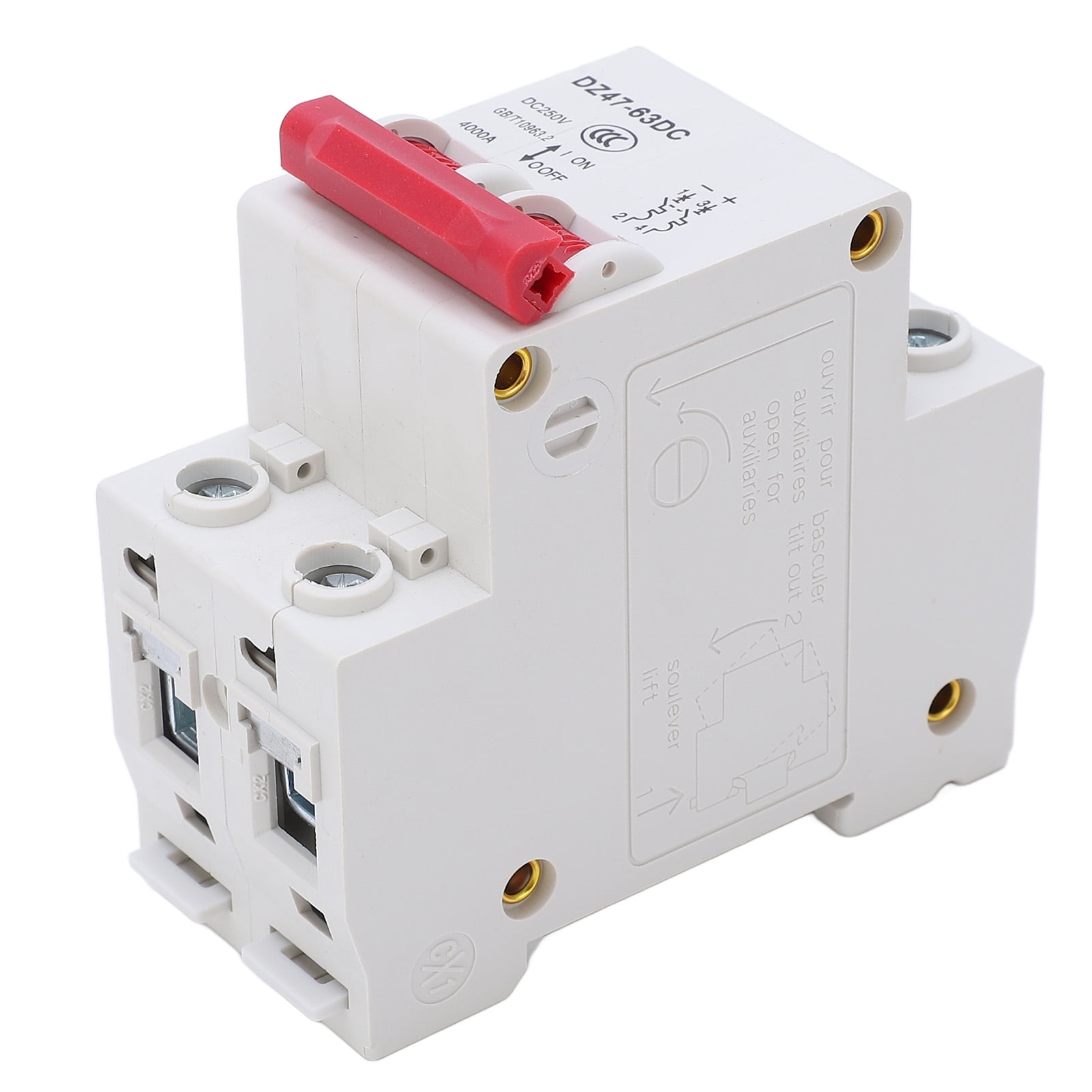 Disyuntor eléctrico, disyuntor 2P Disyuntor fotovoltaico Interruptor ...