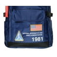Free Shipping! NASA 1981 Flight Suit Zipper-Top Backpack Travel Laptop ...