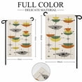 Bohemian Garden Flag 28x40 Inch Green Orange Yellow Color Block Double ...