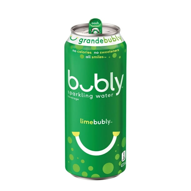 bubly lime Sparkling Water Beverage, 473mL Can, 473mL - Walmart.ca