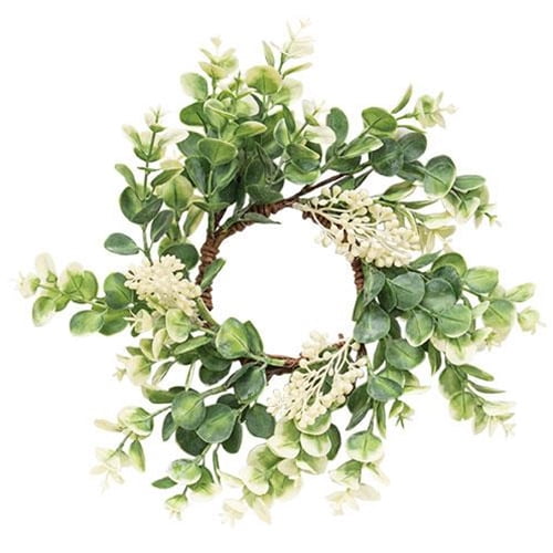 CWI Gifts Seeded Baby Eucalyptus Wreath 10" - Walmart.com