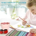 2 Pcs Foldable Paint Water Dispenser Watercolor Brush Cleaner Portable ...