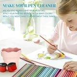 2 Pcs Foldable Paint Water Dispenser Watercolor Brush Cleaner Portable ...