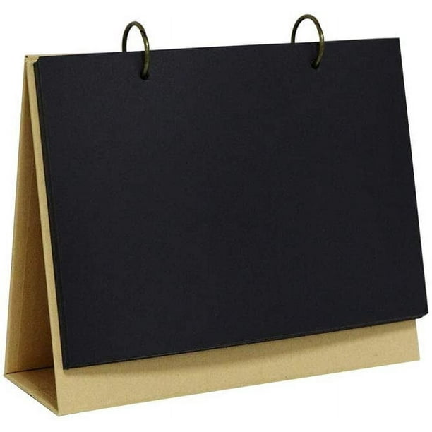 DIY Desk Calendar, Desktop Steel Coil Spiral DIY Calendar Agenda Table ...