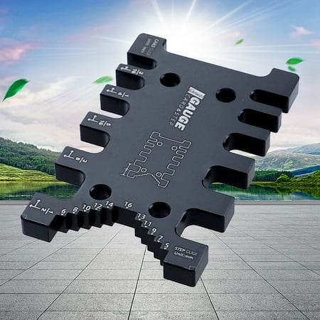 Peggybuy Dovetail Jig Tenon Caliper High Precision Tenon Caliper Gauge ...