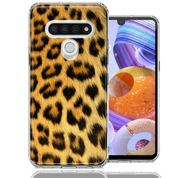 MUNDAZE For LG Stylo 6 Classic Leopard Design Double Layer Phone Case ...