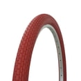 PRO+ Bicycle Wire Bead Tire In 24 x 2.125 inches Red/Red Brick Tread ...