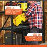 Ironton 3-Tier Storage Shelving, 77in.W x 72in.H x 24in.D - Walmart.com