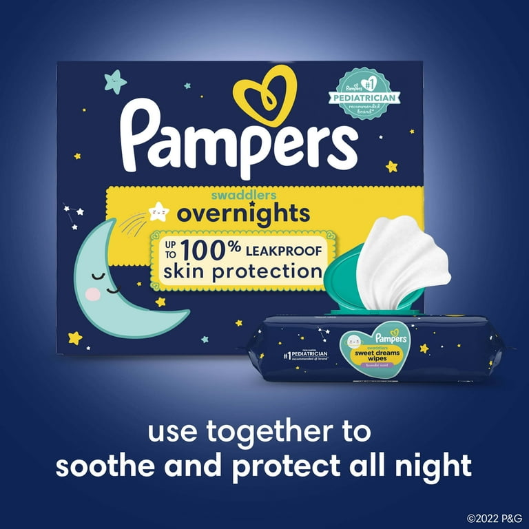 Pampers overnight size 6 store