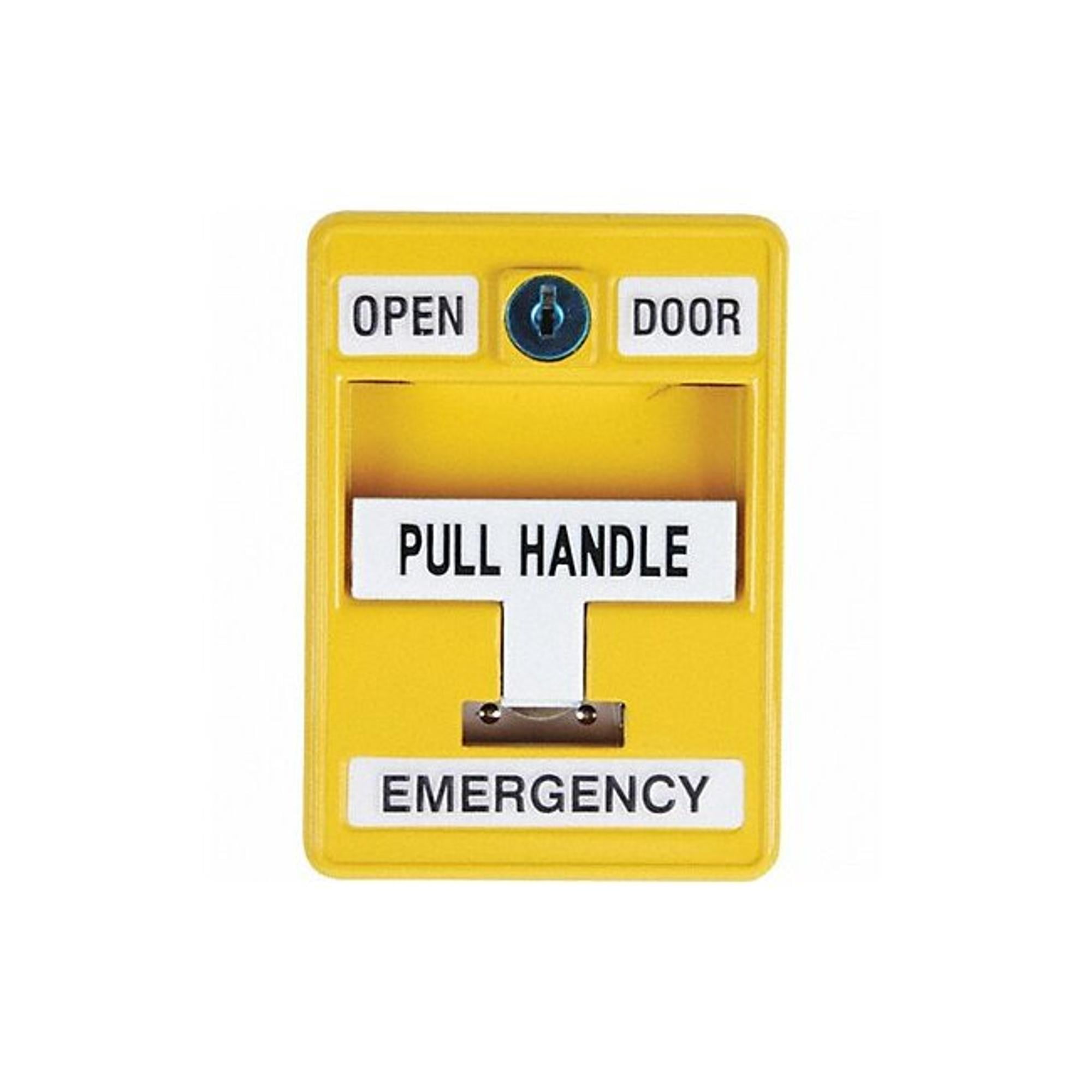Dortronics Emergency Pull Station,30VAC/DC,Yellow 6510/YL-S35 - Walmart.com