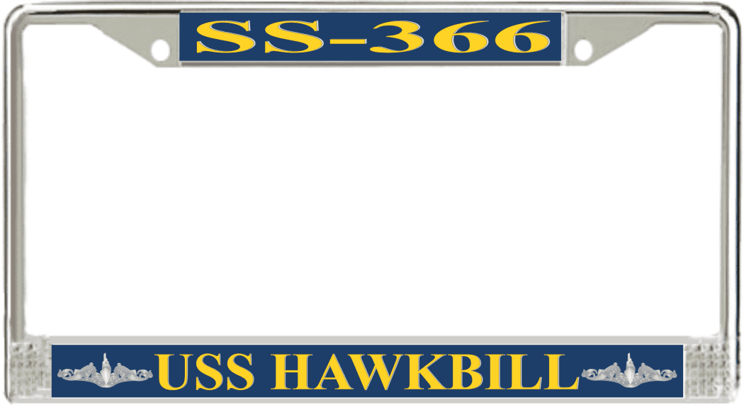 USS Hawkbill SS-366 License Plate Frame - Walmart.com