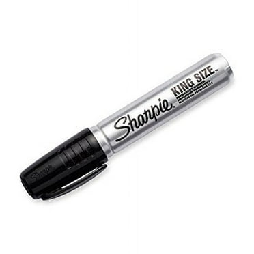 Sharpie Pro King-Size Permanent Markers, Big Broad Thick Chisel Tip ...