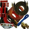 0 Gauge Amp Kit for Amplifier Install Wiring Complete 1/0 Ga Cables ...