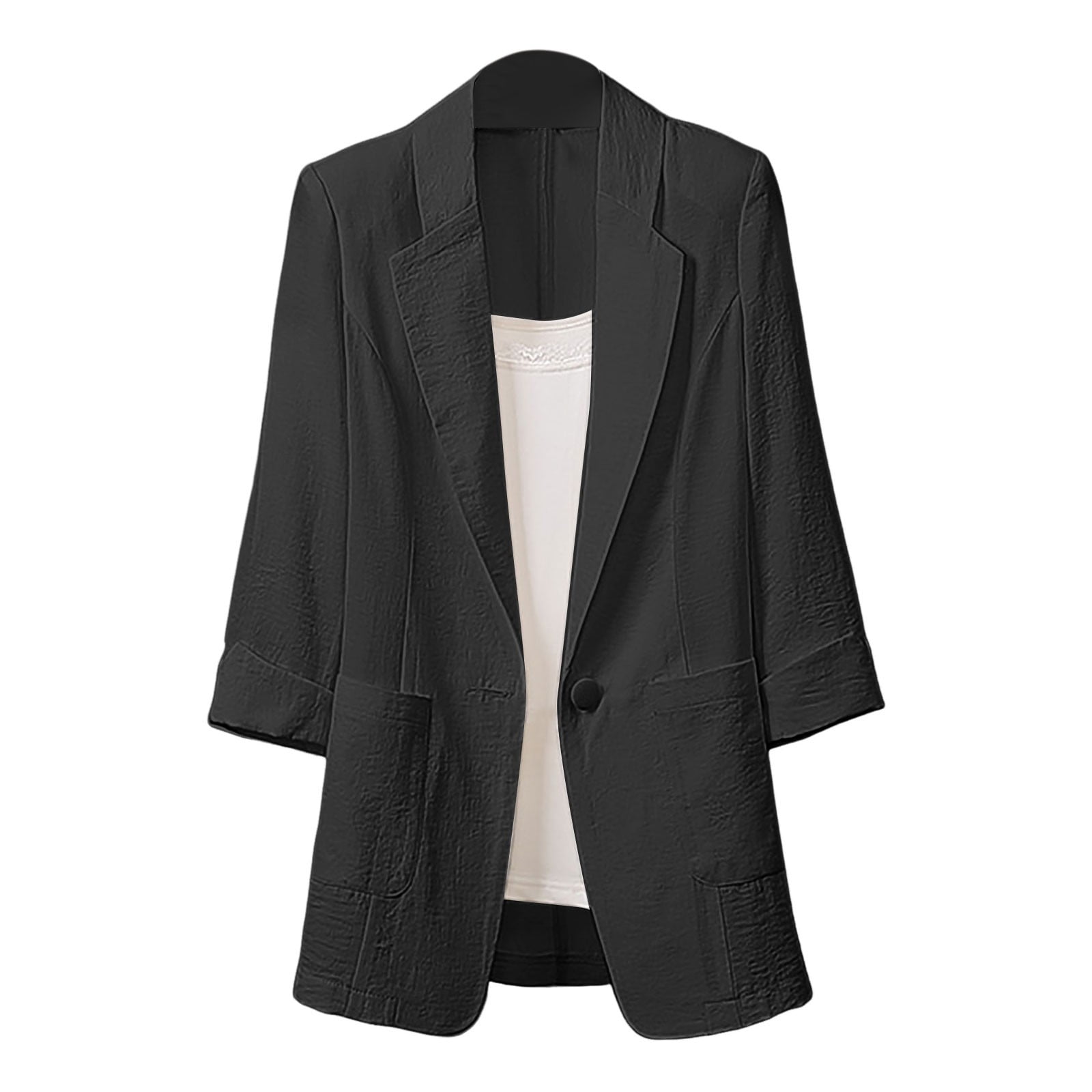 Click here for Bmisegm Medium Length Large Size Suit Jacket Korea... prices