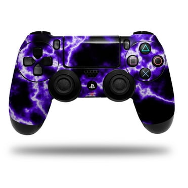 Skin Wrap for Sony PS4 Dualshock Controller Twisted Garden Purple and ...